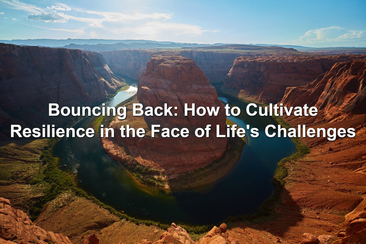 Bouncing Back: How to Cultivate Resilience in the Face of Life's